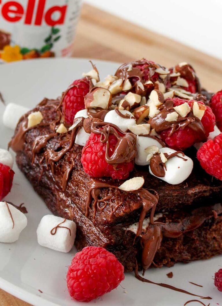 Nutella Stuffed French Toast Recipe - Pankobunny