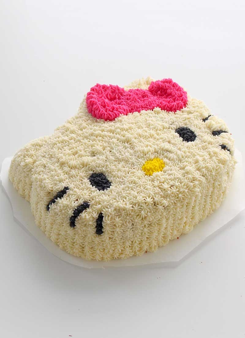 Hello Kitty Cake Recipe - Pankobunny