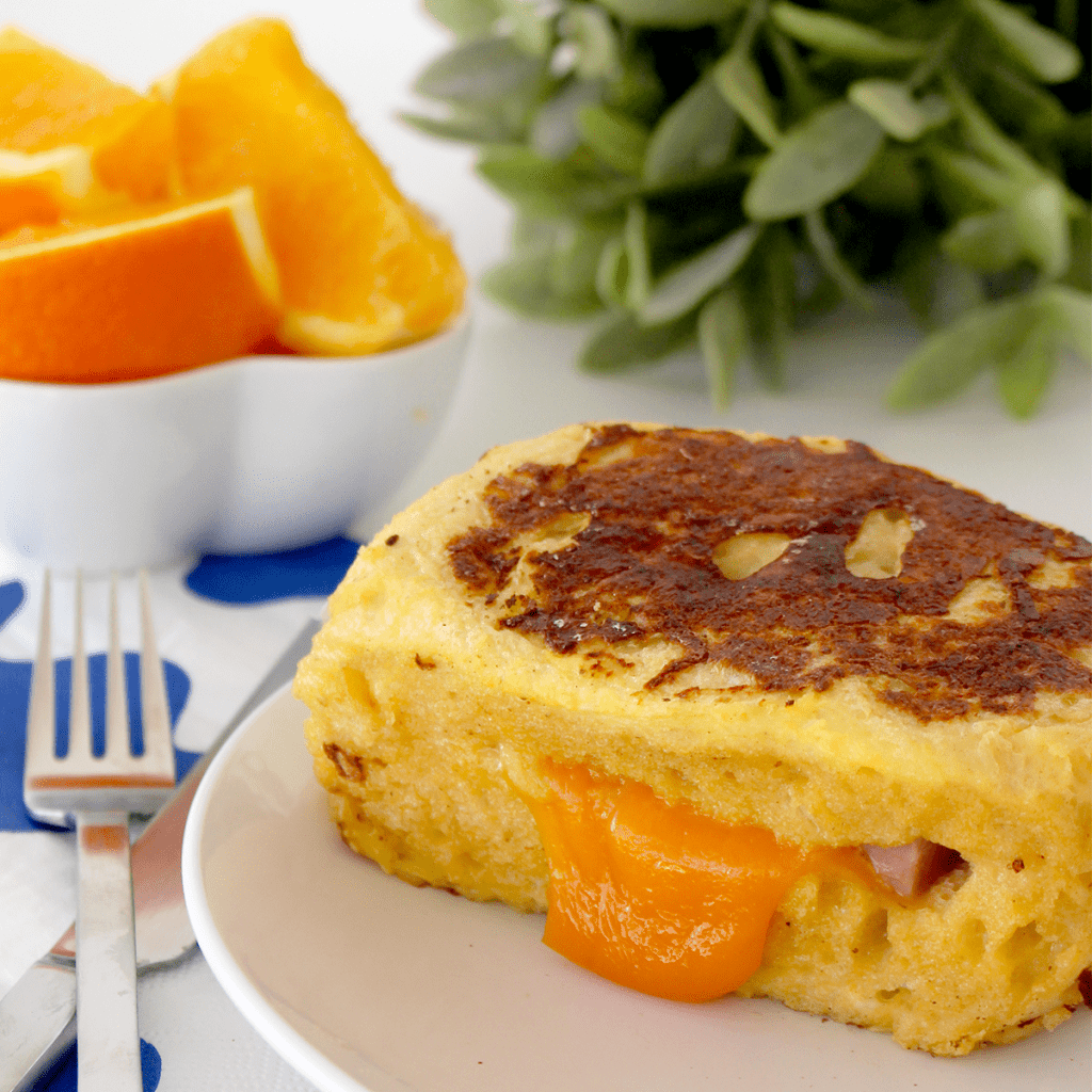 Ham and Cheese French Toast - PankoBunny