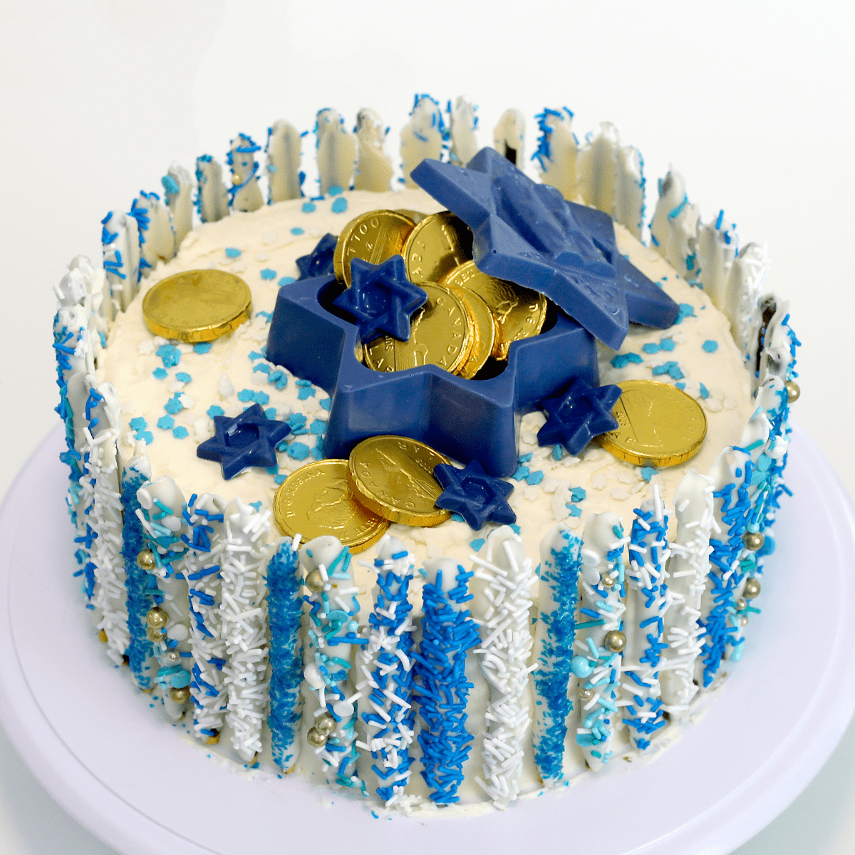 Hanukkah Cake - Pankobunny