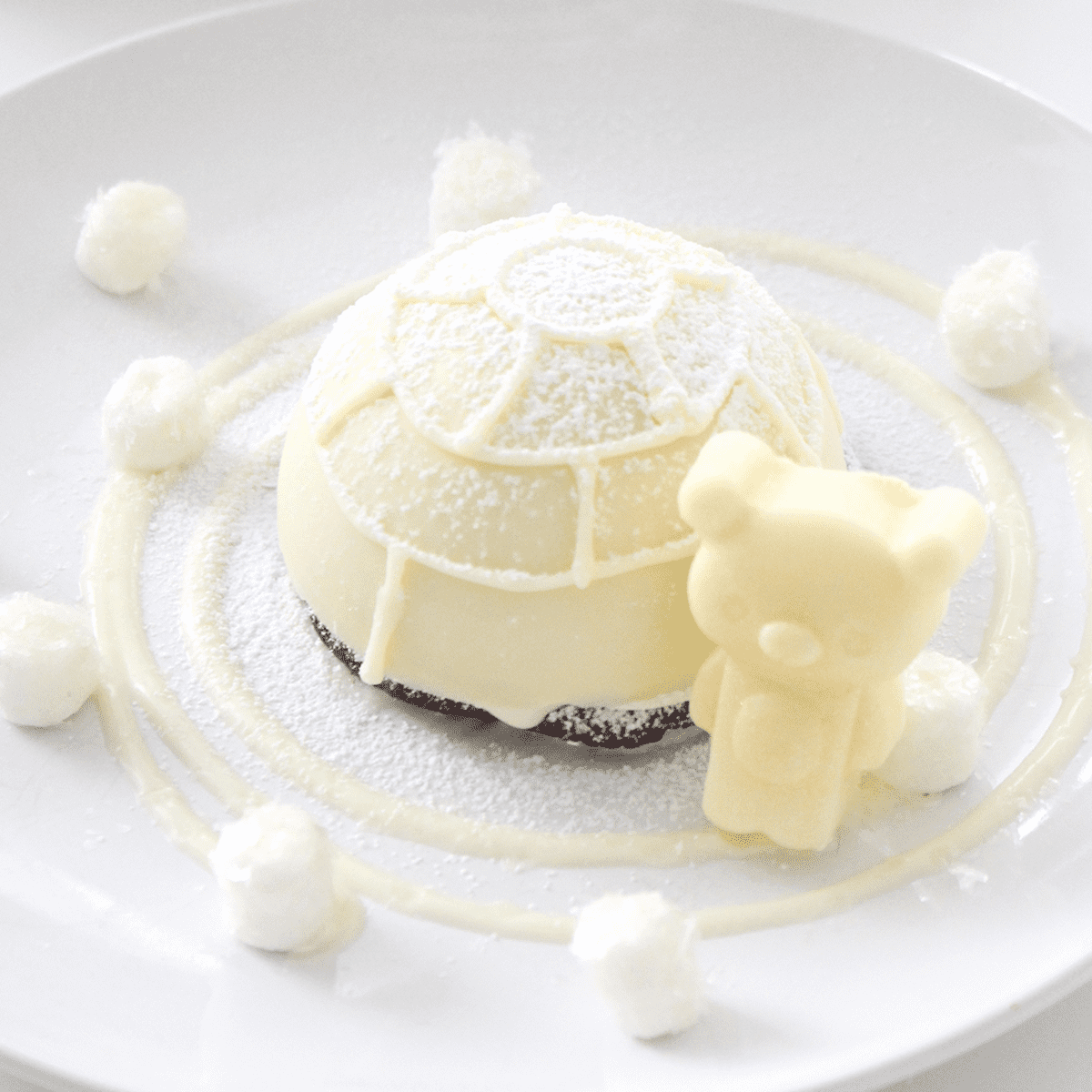 Melting Igloo Dessert - Pankobunny