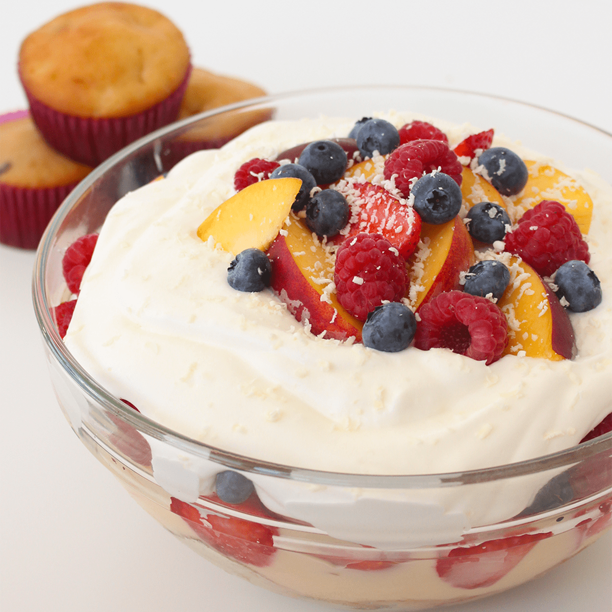 Muffin Trifle - Pankobunny