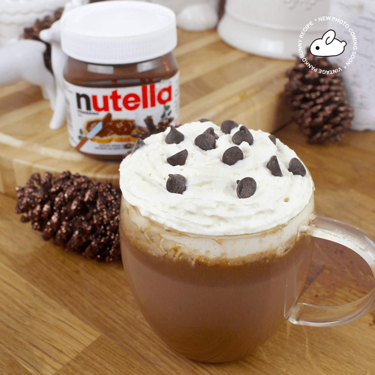 Easy Nutella Hot Chocolate - Pankobunny