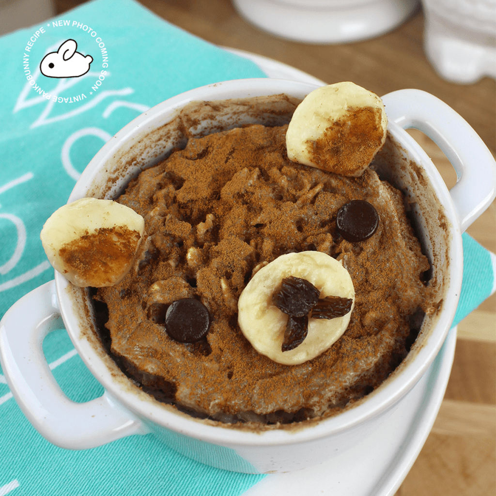 Rilakkuma Banana Bread Oatmeal - PankoBunny