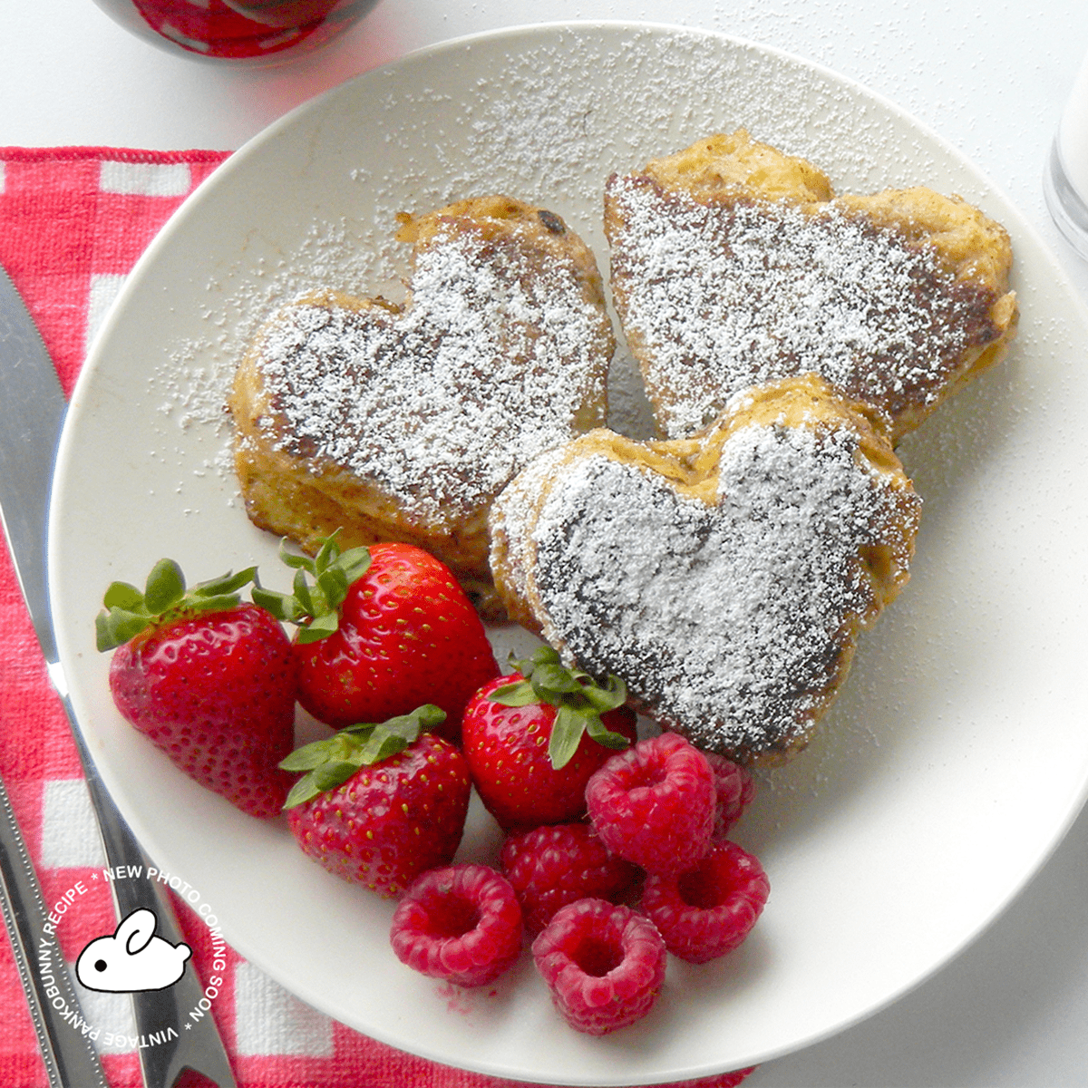Valentine’s French Toast - Pankobunny