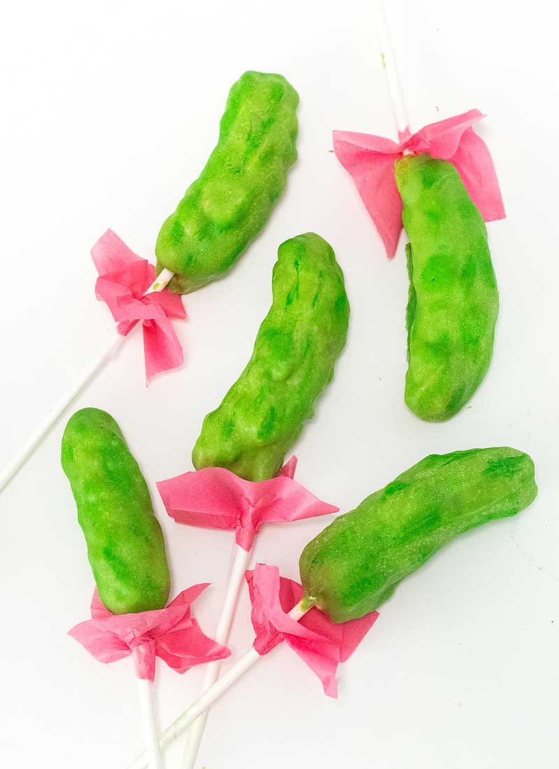 Peanut and Caramel Pickle Bouquet - Pankobunny