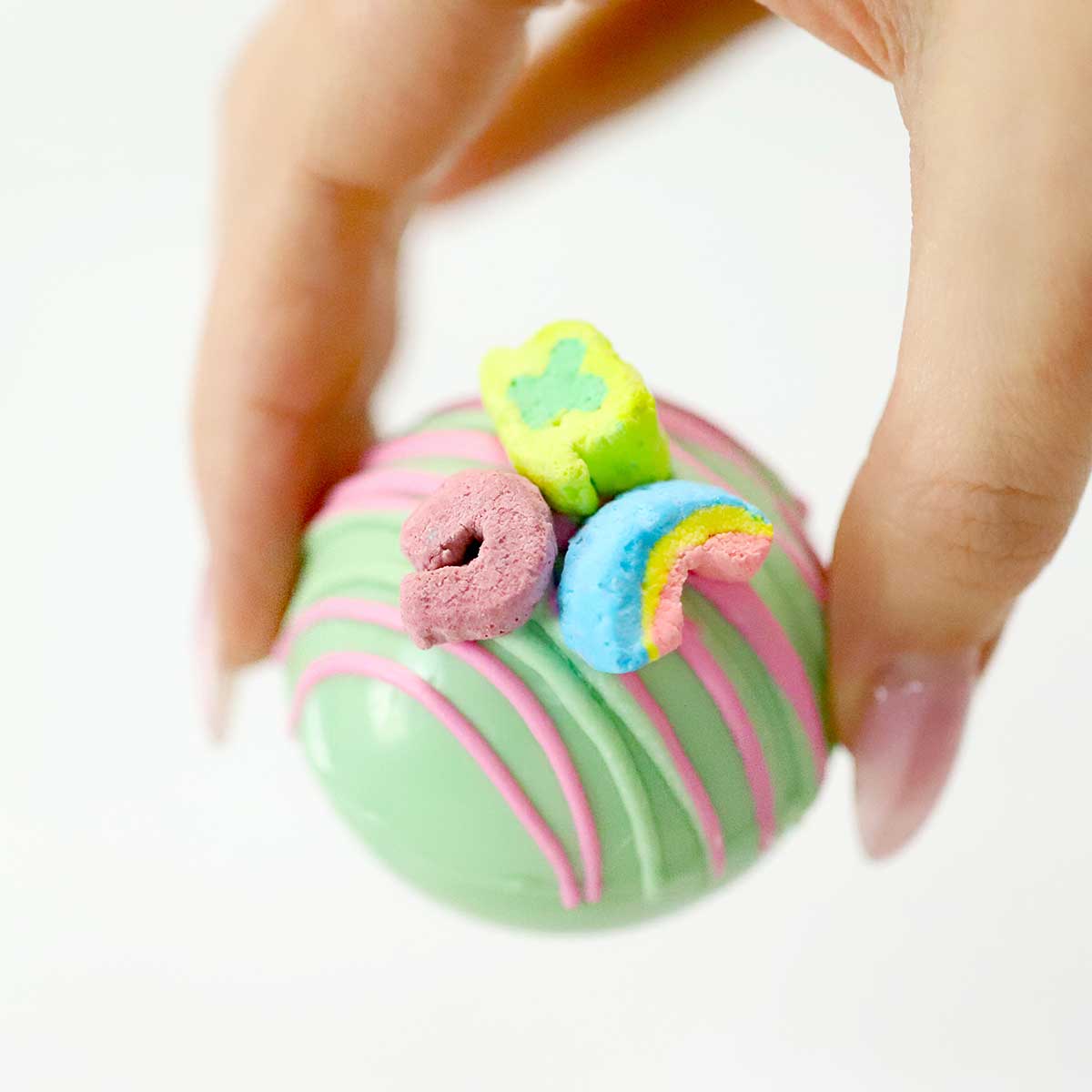 Lucky Charms Hot Chocolate Bombs - Pankobunny