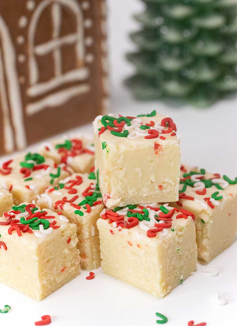 Sugar Cookie Fudge - Pankobunny