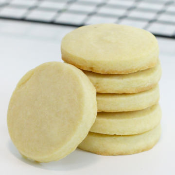 Homemade Trefoils Shortbread Cookies - Pankobunny