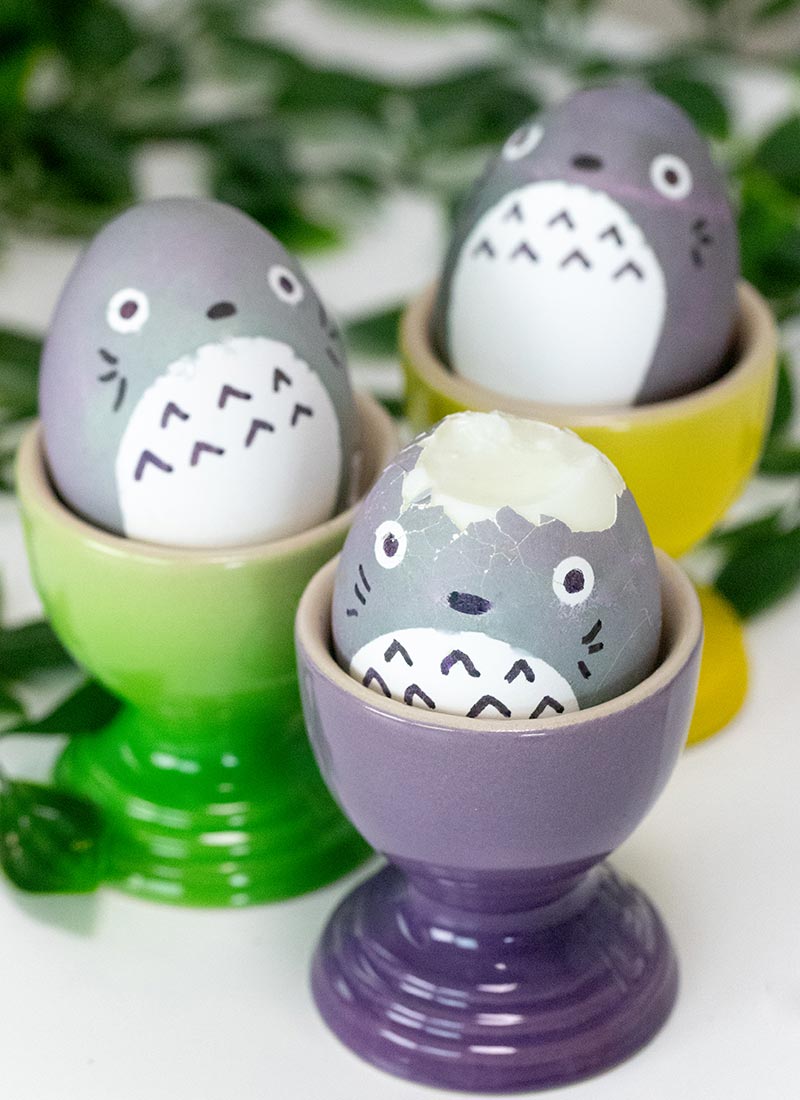 Totoro Easter Eggs - Pankobunny